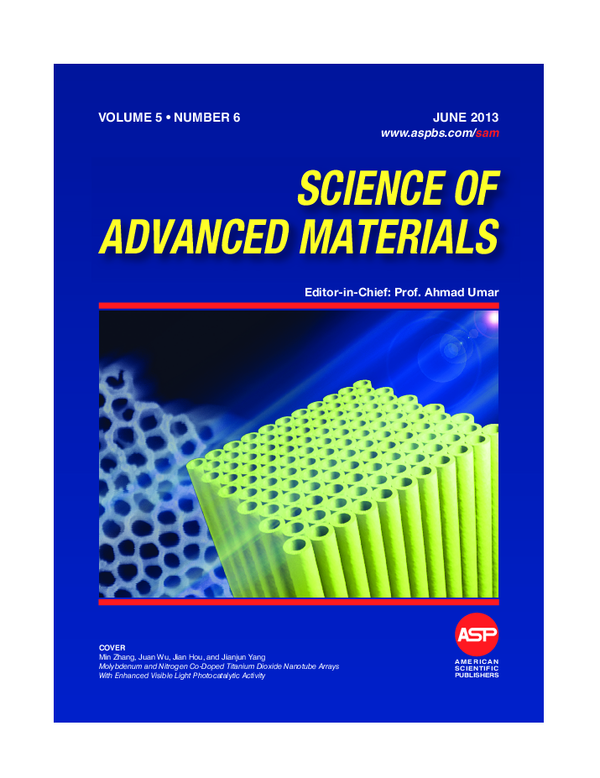 (PDF) Mo/N Co-Doped TiO2 Nanotube Arrays with Enhanced Visible Light Photocatalytic Activity