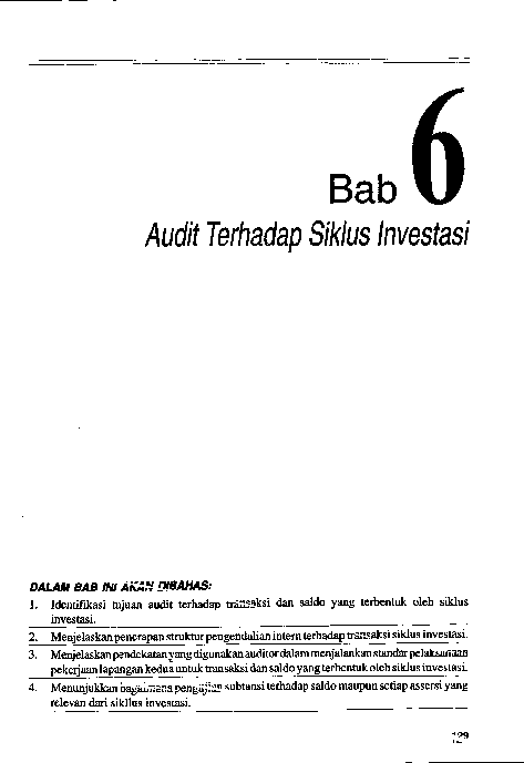 (PDF) Bab 6 audit terhadap siklus investasi