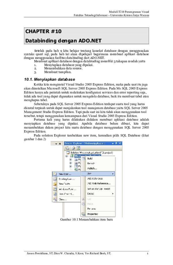 (PDF) Modul-pemrograman-visual-chapter-10