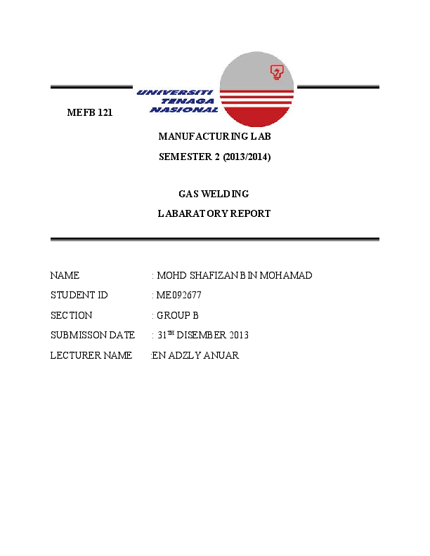 (DOC) COMPLETE LAB REPORT