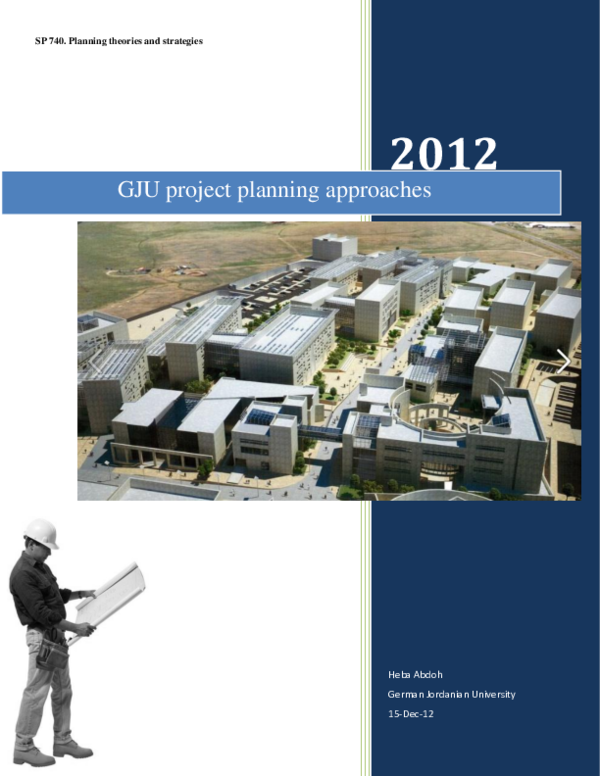 (PDF) GJU project planning approaches