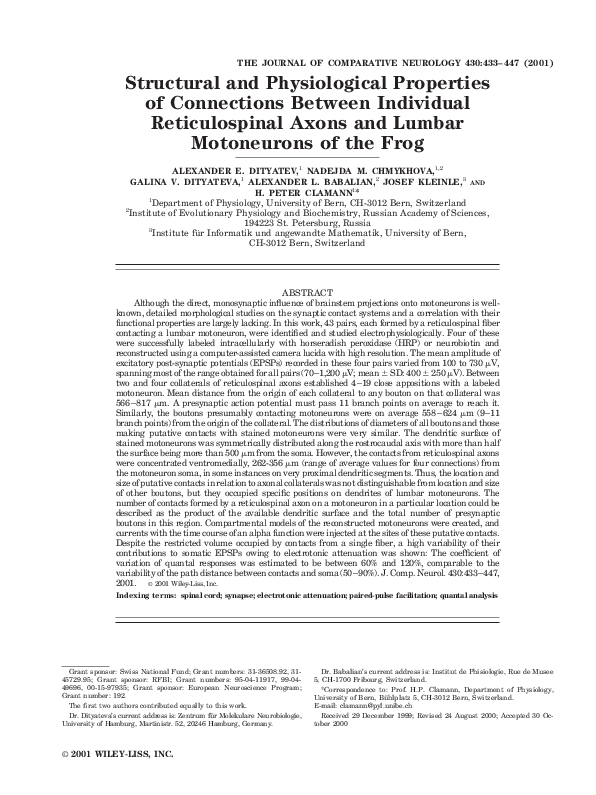 (PDF) A correlative physiological and morphological analysis of ...