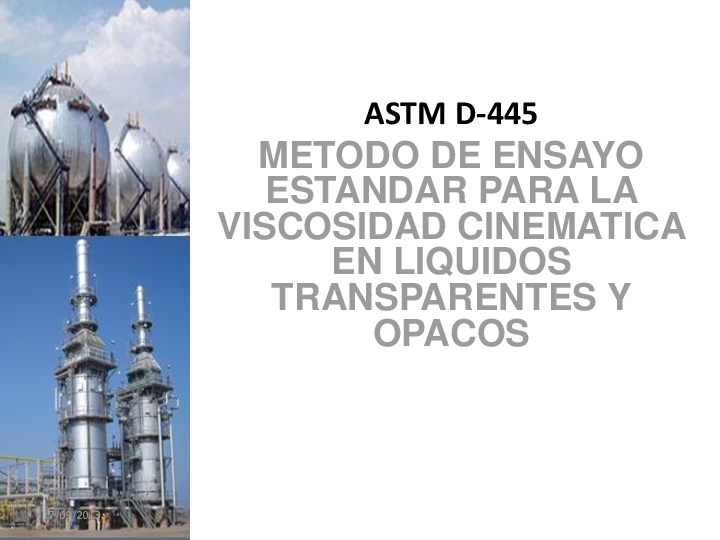 (PPT) ASTM D 445 VISCOSIDAD