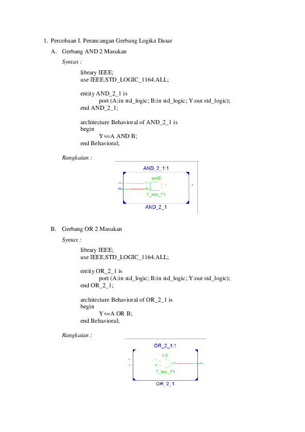 (DOC) Laporan Praktikum Elektronika Digital