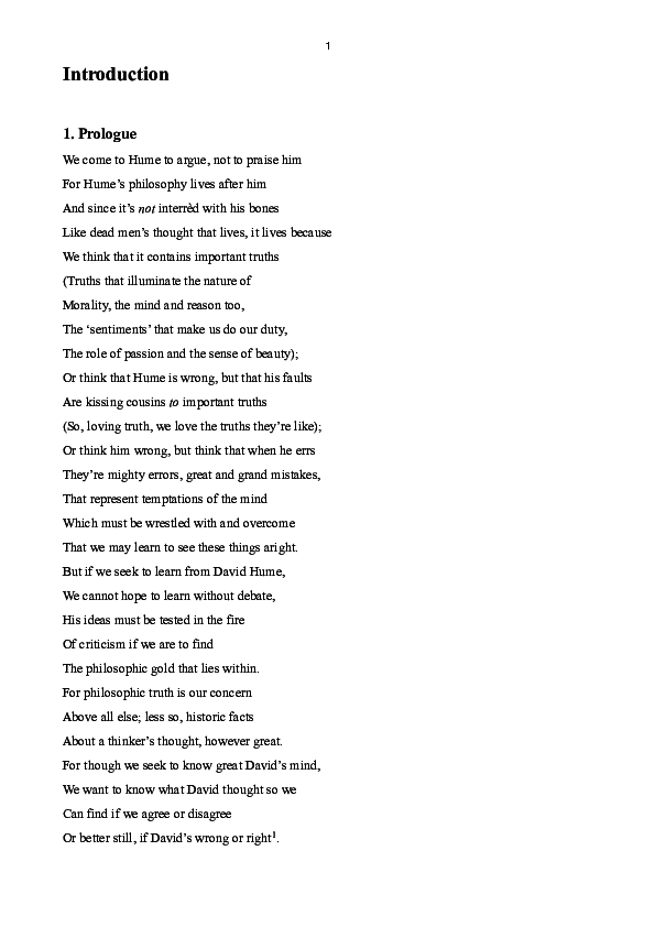 (PDF) Introduction to Pigden, Charles R ed. (2010) Hume on ‘Is’ and ...