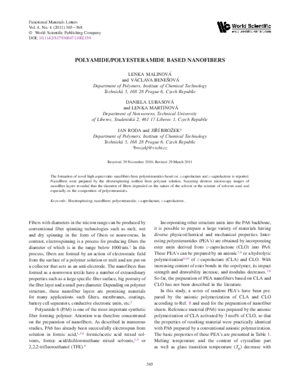 (PDF) Functional Materials Letters2011
