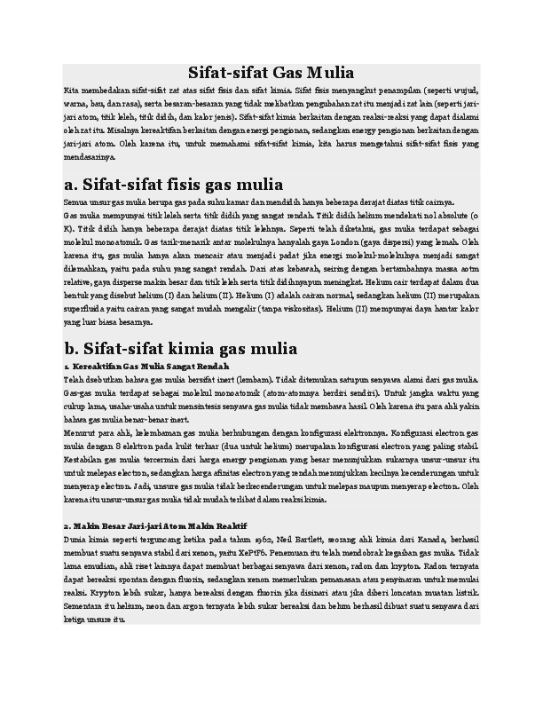 (DOC) Sifat gas mulia