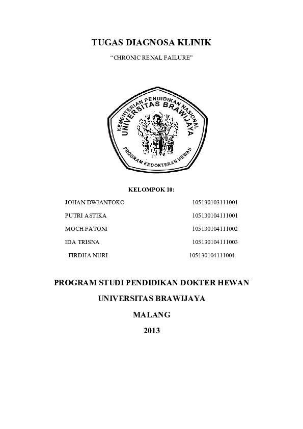 (DOC) TUGAS DIAGNOSA KLINIK