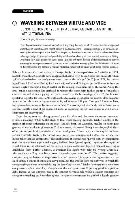 (PDF) Wavering Between Virtue and Vice: Constructions of Youth in ...