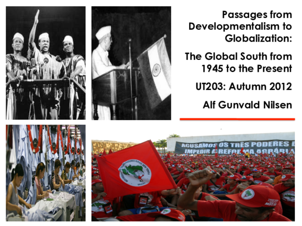 (PDF) Passages from Developmentalism to Globalization