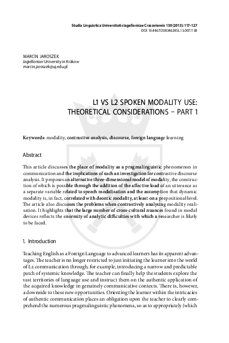 modalités d'application definition
