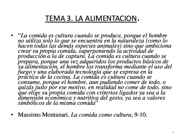 (PDF) La Comida como cultura