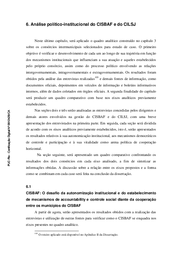 (PDF) Dieguez, Rodrigo Chaloub. Autonomia, Accountability e Coesão ...