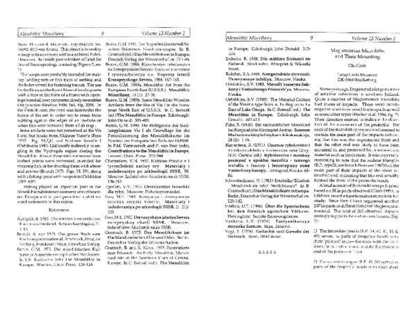 (PDF) Maglemosian Microliths and Their Mounting.