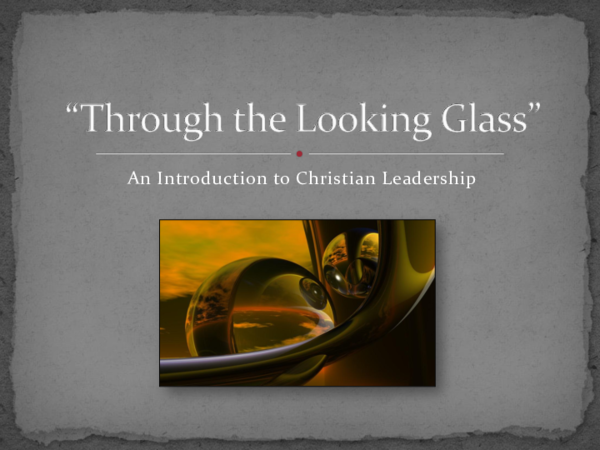 (PPT) Christian Leadership