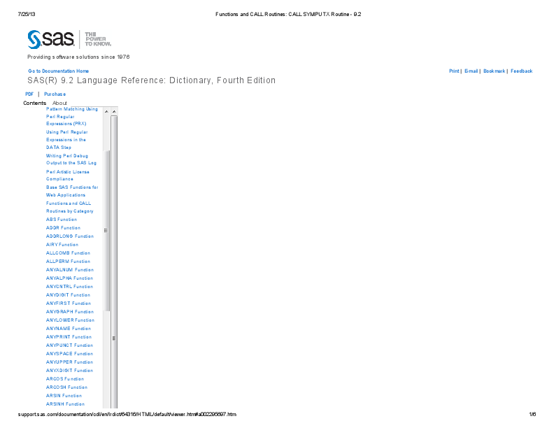 (PDF) CALL SYMPUTX vs CALL SYMPUT