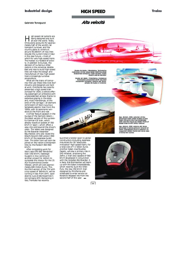 (PDF) High Speed (train design)