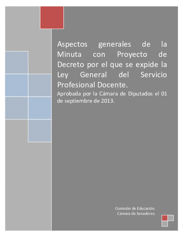 (PDF) Aspectos generales Minuta LGSPD