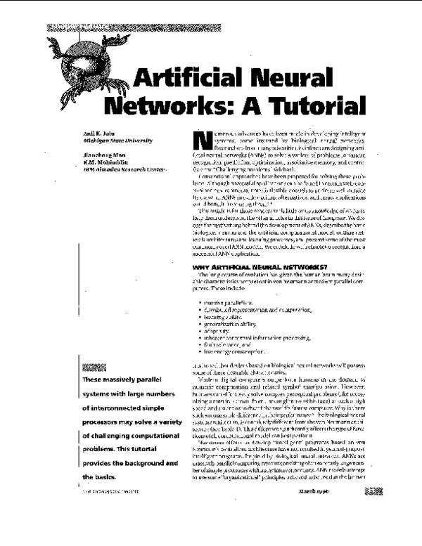 (PDF) 172185877-Artificial-Neural-Network