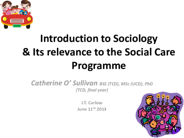 (PPT) Introduction to Sociology