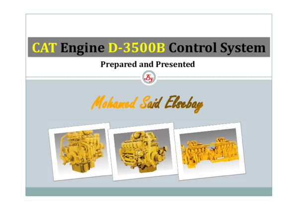 (PDF) CAT Engine D-3500B Control System