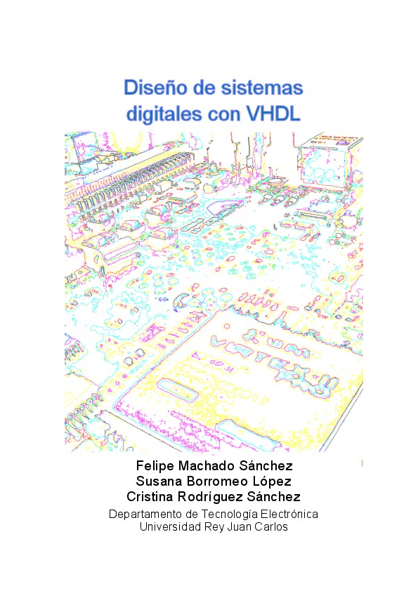 (PDF) Diseno sistemas digitales vhdl