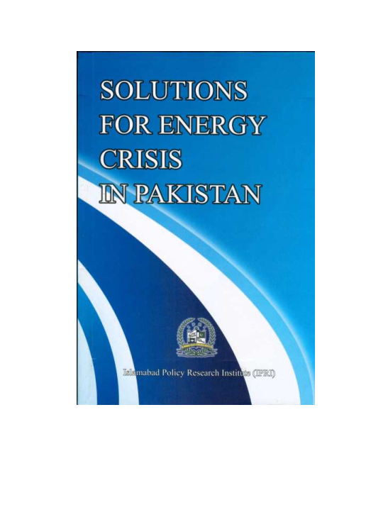 (PDF) Solutions for Energy Crisis in Pakistan i | Ehsan Ali - Academia.edu
