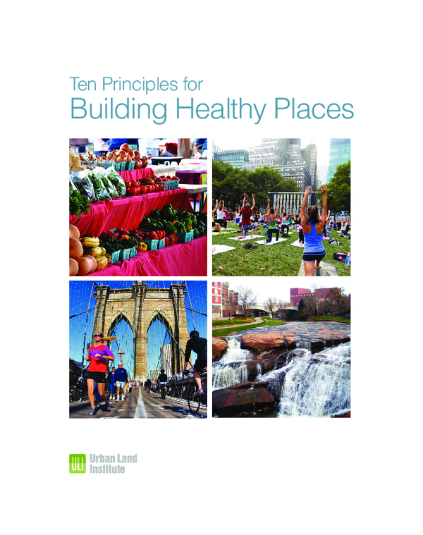 (PDF) Ten Principles for Building Healthy Places