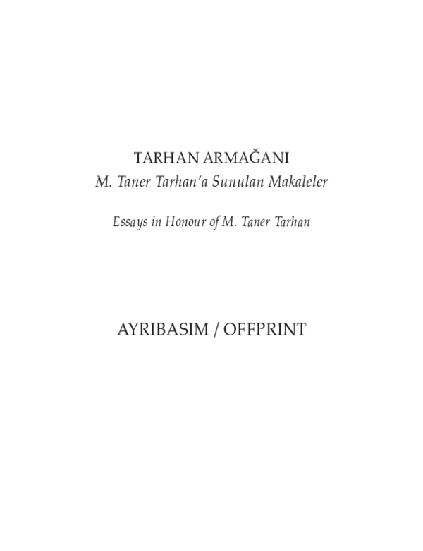 (PDF) İlk Ermeni Tarihçisi Agathangelos ve Rhipsime'nin Çilesi ...