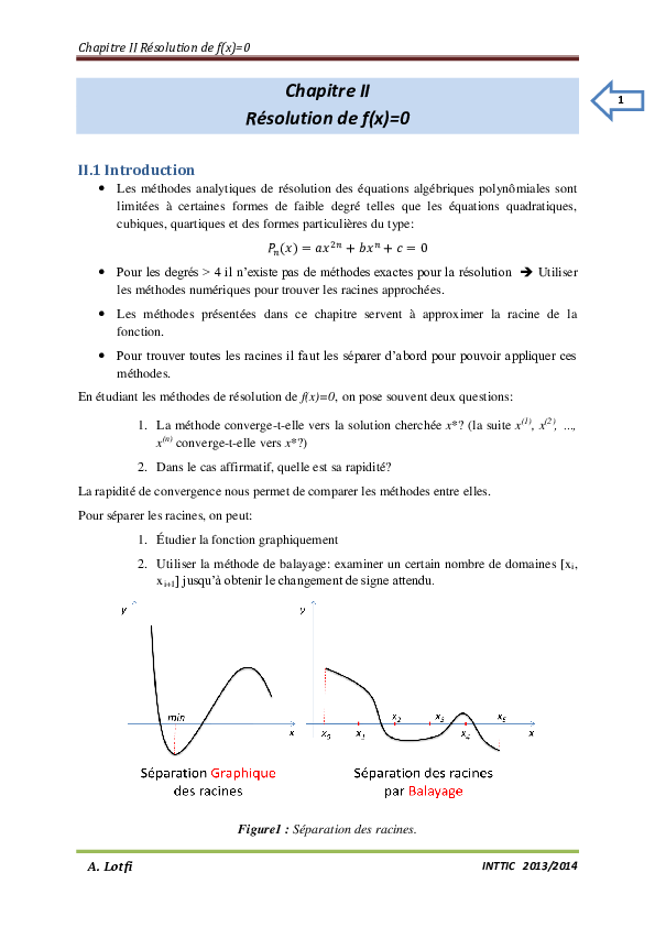 méthode de dichotomie algorithme