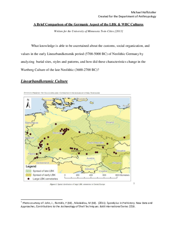 (DOC) An Analysis of the Linearbandkeramik and Wartberg Cultures of ...