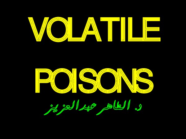 (PDF) Toxicity of Volatile Poisons (Alcohols, Ethylene Glycol, Kerosene)