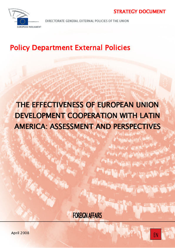 (PDF) The effectiveness of European Union Development Cooperation with ...