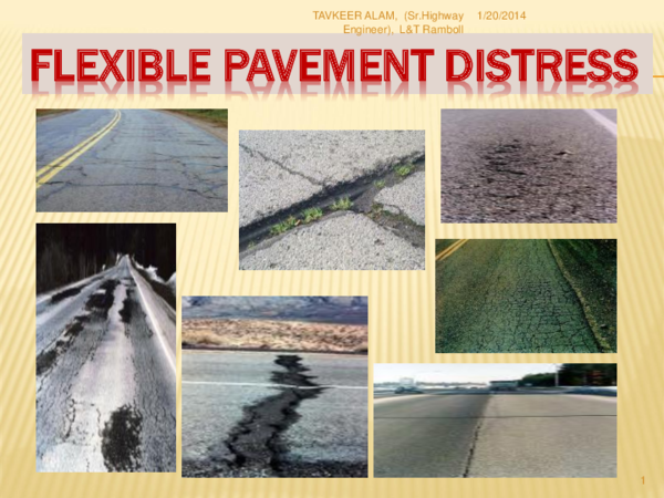 (PPT) Presentation on flexible pavement distress