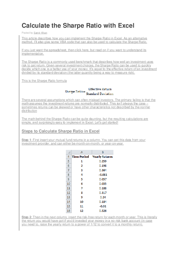 ratio de concentration formule