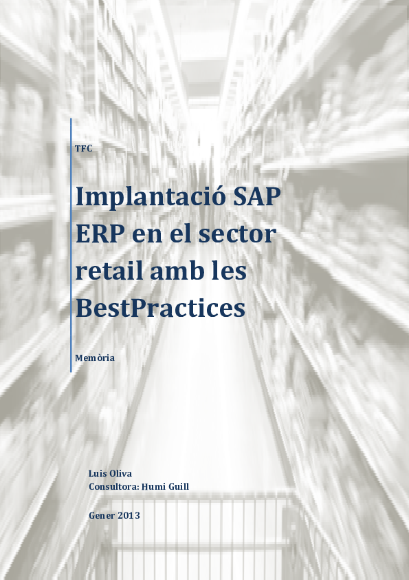 (PDF) Implementacion sap r3