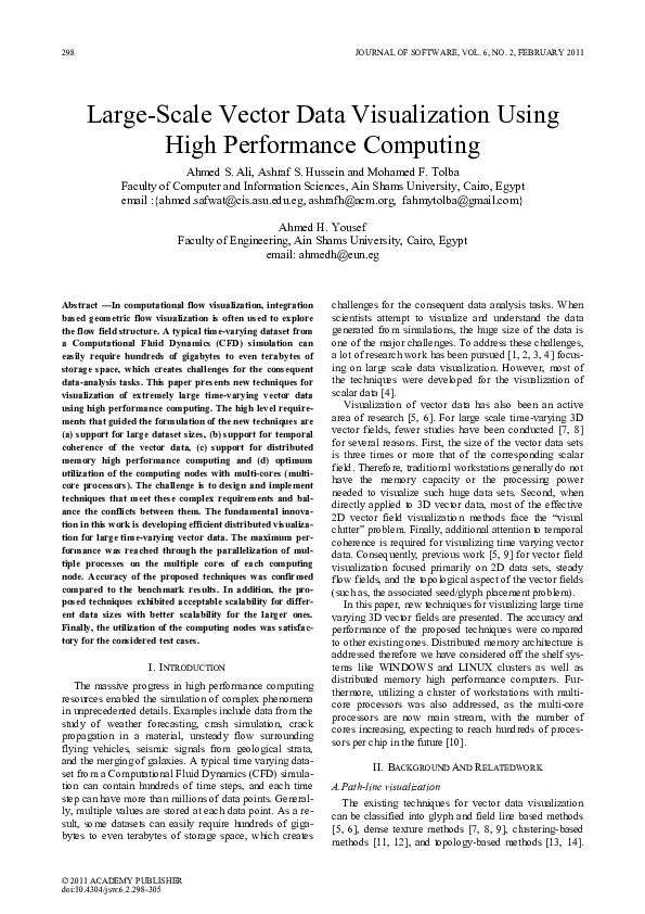 (PDF) Large-Scale Vector Data Visualization Using High Performance ...