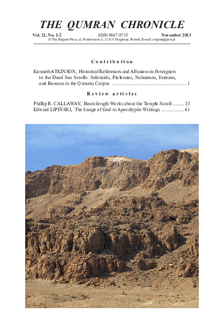 (PDF) “Historical References and Allusions to Foreigners in the Dead ...