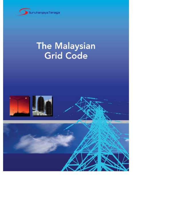 (PDF) The malaysian grid code
