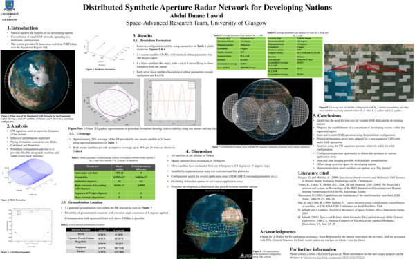 (PDF) A Constellation of Distributed SAR Network for Developing Nations