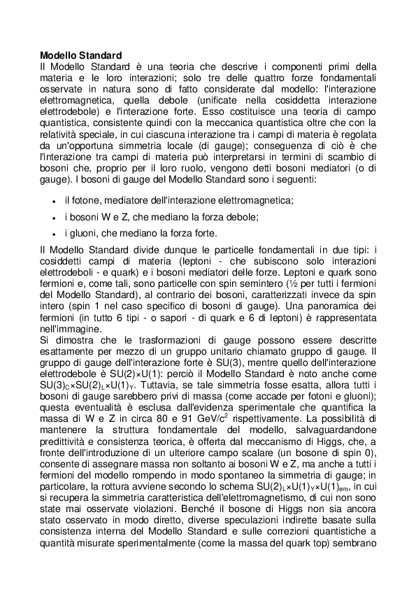 (DOC) Modello standard