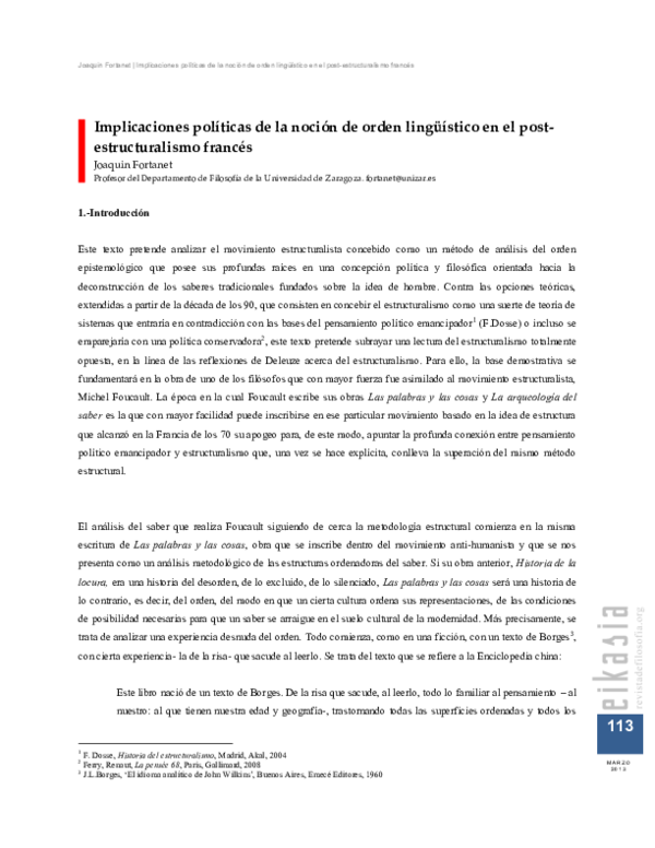 (PDF) Implicaciones políticas del orden lingüístico en el post ...