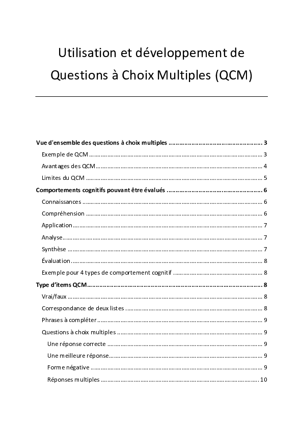 (PDF) Fürst, G. (2013). Utilisation et développement de Questions à ...