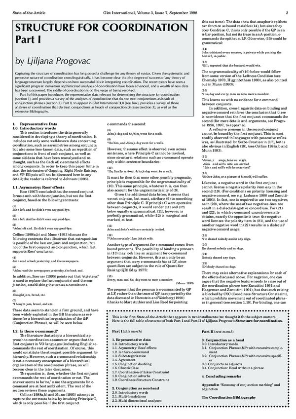 (PDF) STRUCTURE FOR COORDINATION Part I