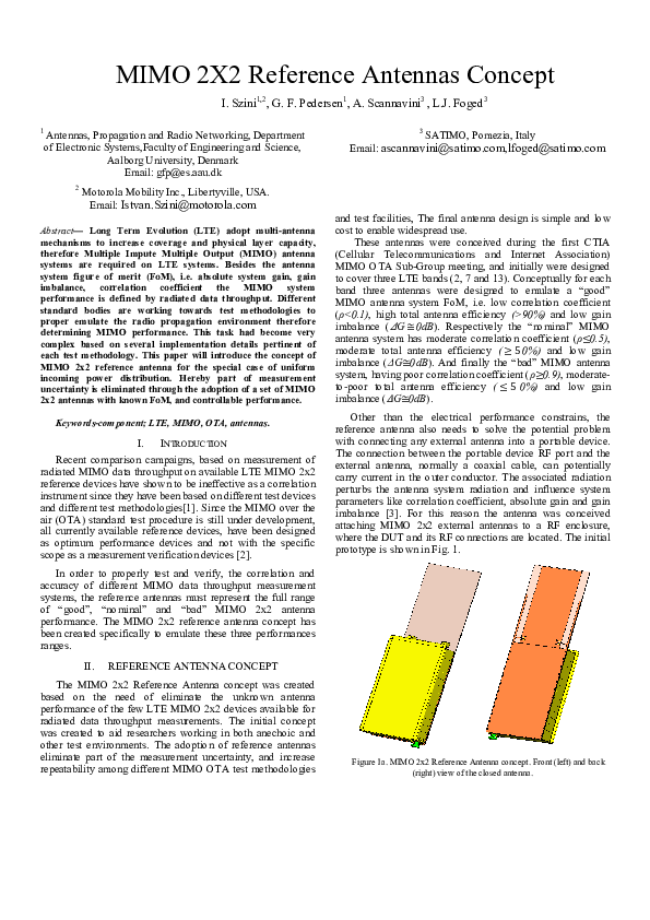 (PDF) MIMO 2X2 Reference Antennas Concept