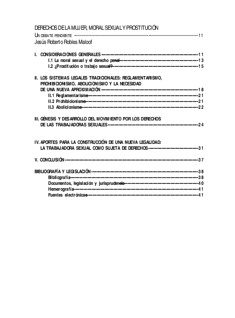 Pdf Prostitucion