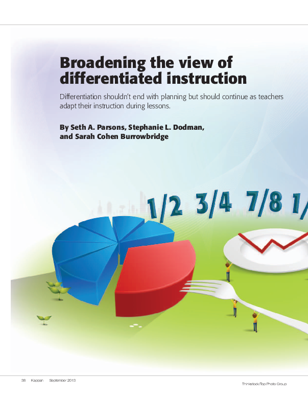(PDF) Parsons, S. A., Dodman, S. L., & Burrowbridge, S. C. (2013 ...