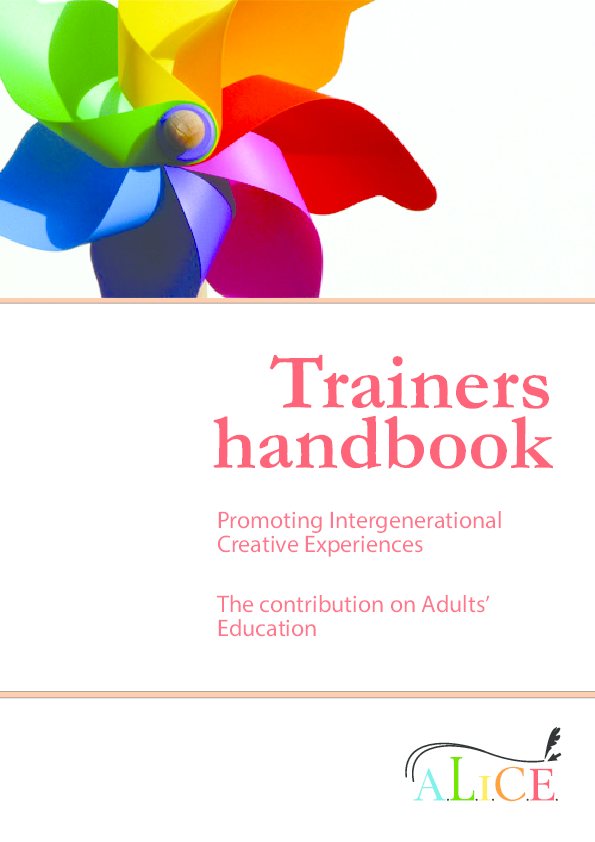 (PDF) Adults Learning for Intergenerational Creative Experiences - Trainers' Handbook