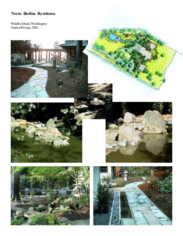 (PDF) Garden Design for Bodine Residence