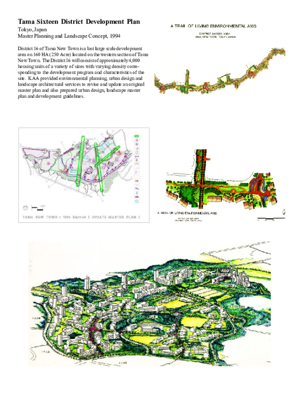 (PDF) Tama Sixteen District Development Plan